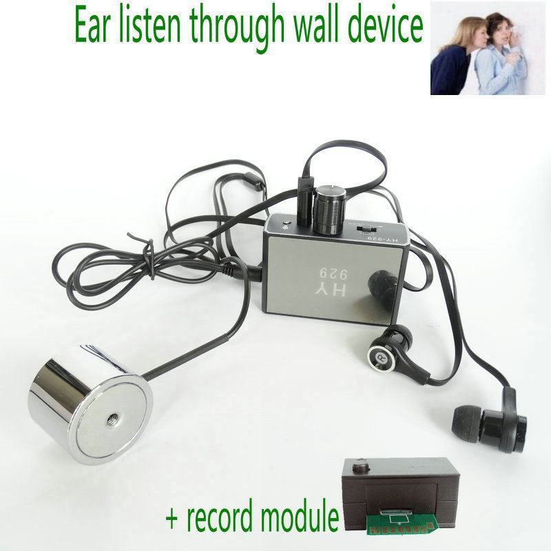 HY929 Listen Bug Digital Voice Recorder Wall Audio Monitoring Ear ...