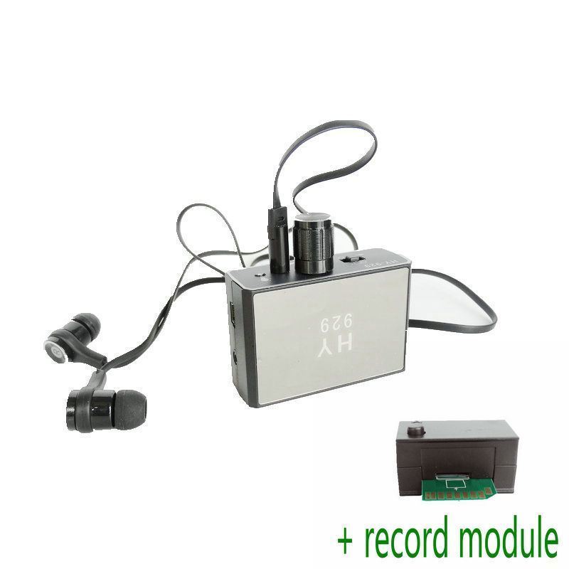 HY929 Listen Bug Digital Voice Recorder Wall Audio Monitoring Ear ...